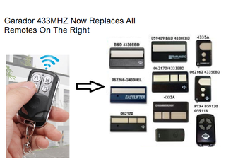 Garador Garage Door Remotes-NZ Garage Door Remotes