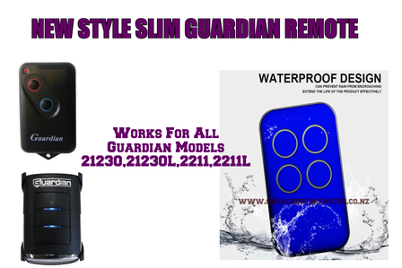 REPLACEMENT GUARDIAN GARAGE DOOR REMOTES-NZ GARAGE DOOR REMOTES