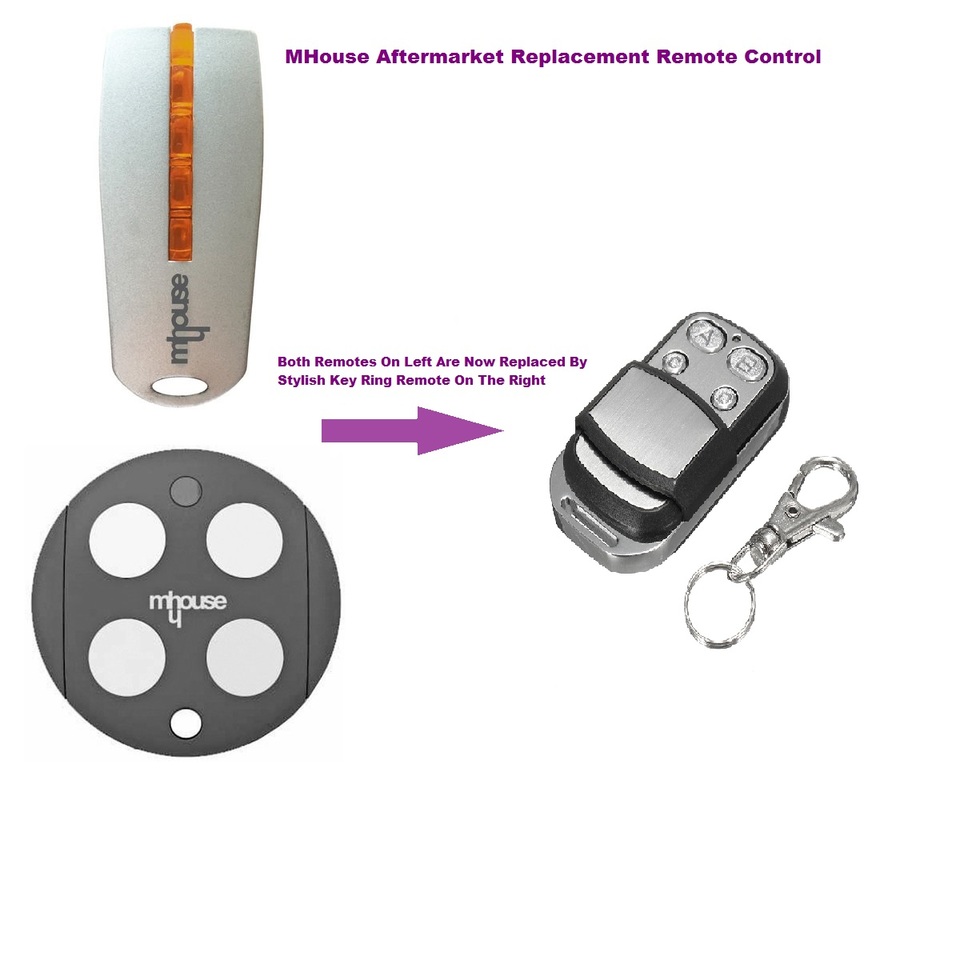 Mhouse Replacement Gate Opener Remote Controls NZ Garage Door Remotes