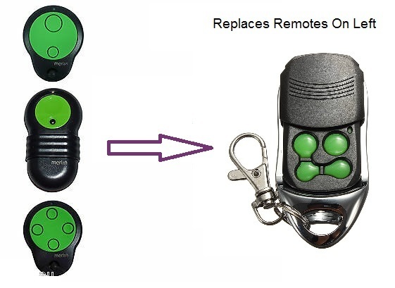 MERLIN M832 GARAGE DOOR REMOTE-NZ GARAGE DOOR REMOTES